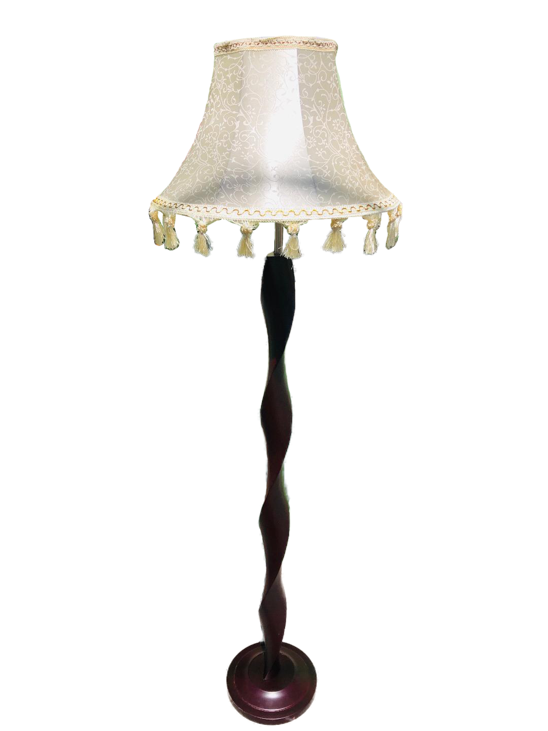 Lampadar lemn dc 1*e27, 170cm inaltime, picior lemn masiv venghe ...